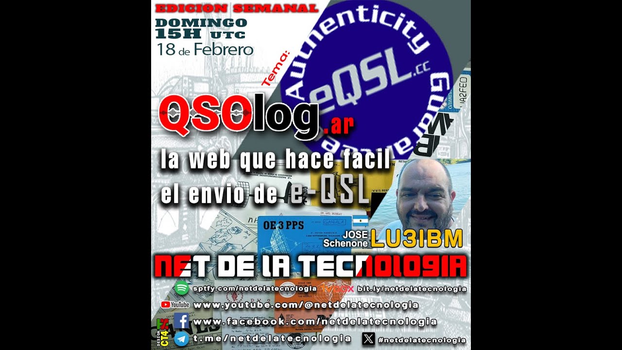 #442 Qsolog.ar La Web que hace facil el envio de la eqsl por LU3IBM - YouTube