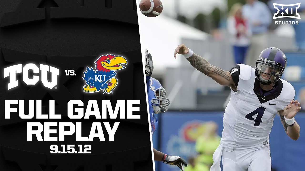 TCU Claims 1st Big 12 Win in Conference Debut vs Kansas (9.15.12) | Big ...