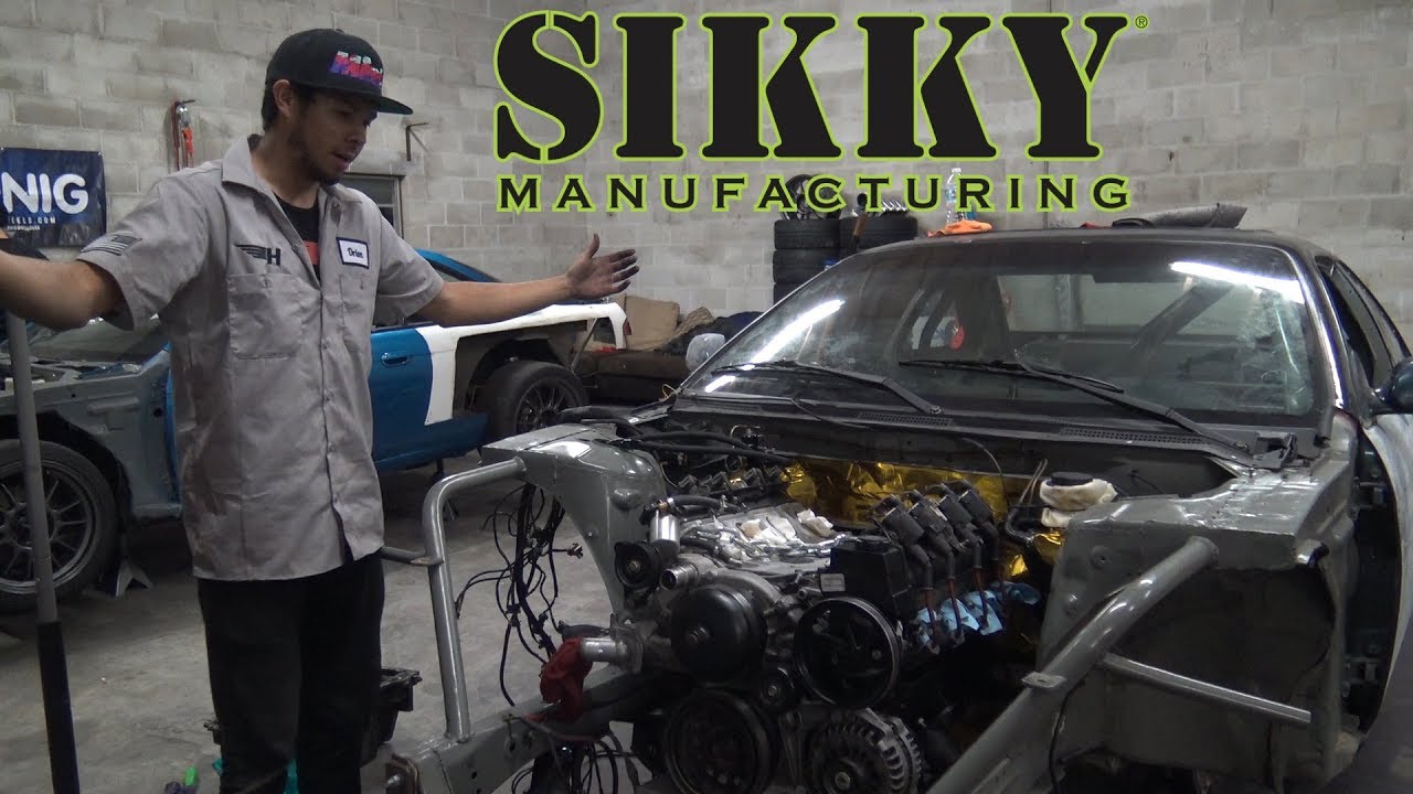 S14 V8 INSTALL !!! (SIKKY) - YouTube