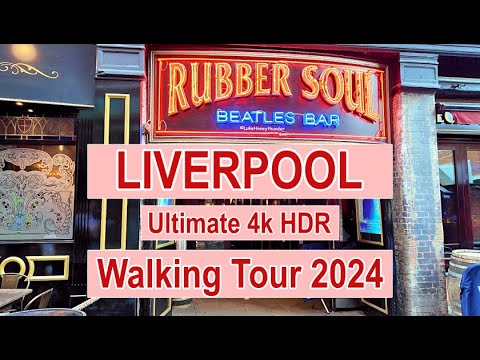 Liverpool Walking Tour Recorded in 4k HDR: Explore the City with Me ...