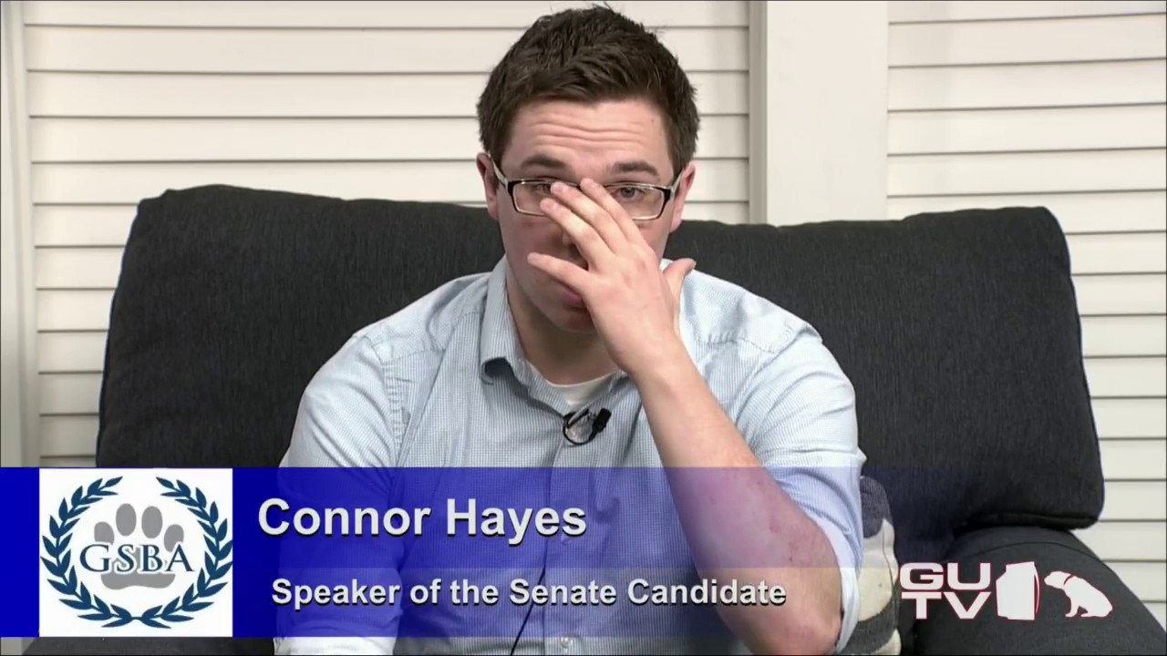 Connor Hayes (Speaker of the Senate) - YouTube