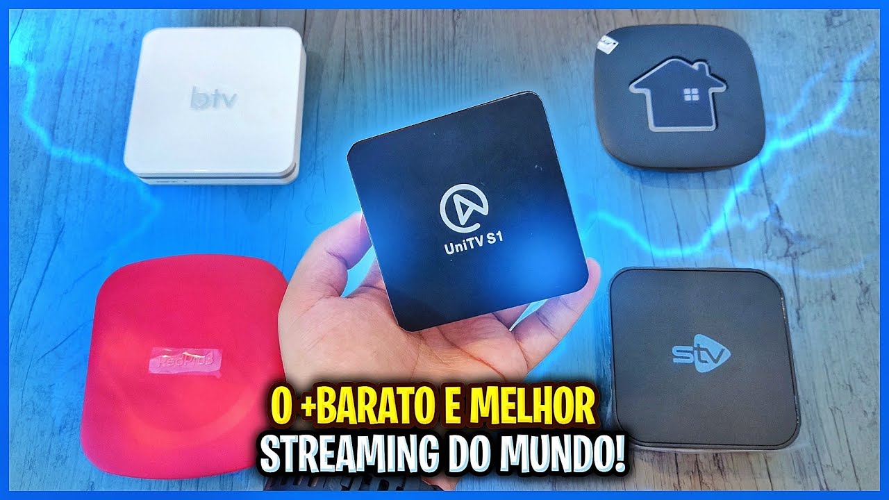 HTV BARATO! UNITV S1 O Melhor RECEPTOR TV CUSTO-BENEFÍCIO do MUNDO para ...