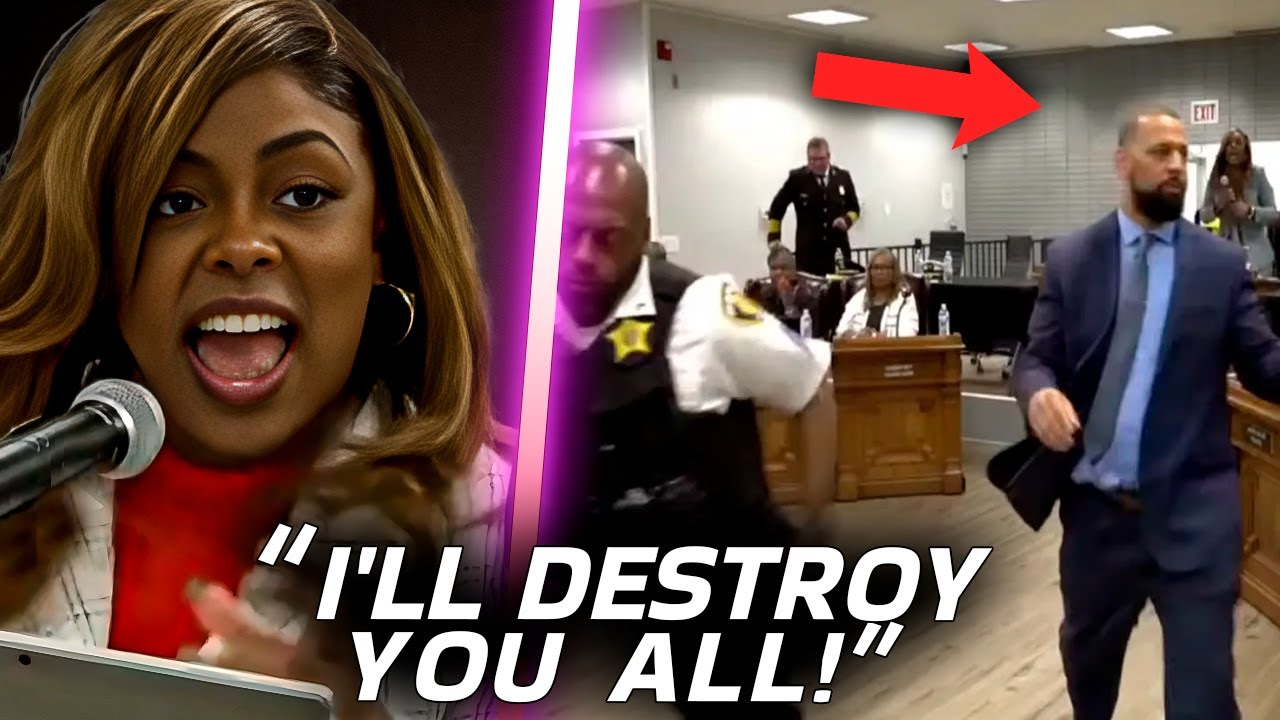 Tiffany Henyard FURIOUS as Angry Residents FORCEFULLY Remove Her from ...