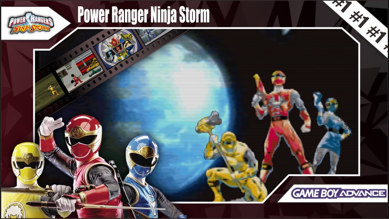 Power Ranger Ninja Storm - Wind Rangers [1] | GBA Games - YouTube