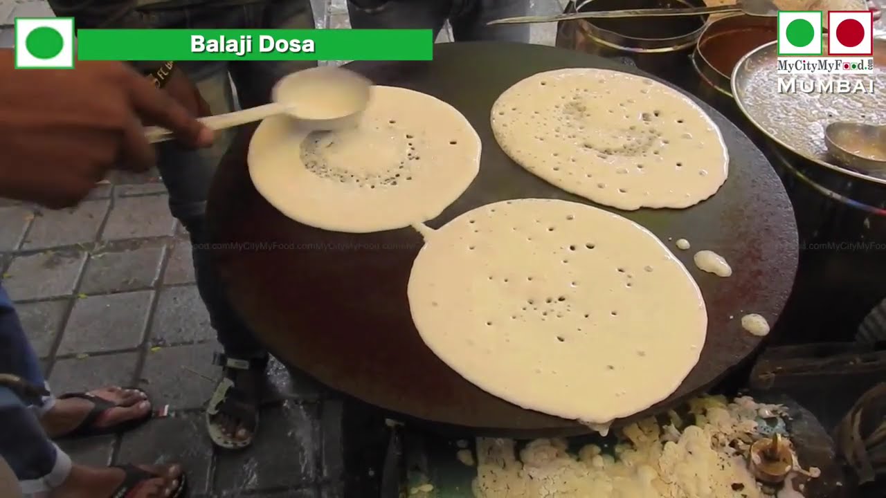 Street food | dosa, Matunga dosa | indian street food - YouTube
