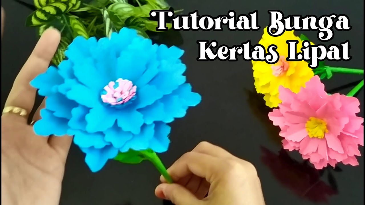Ide Bunga dari Kertas Origami Cantik Mudah Dibuat | DIY Origami Flowers ...