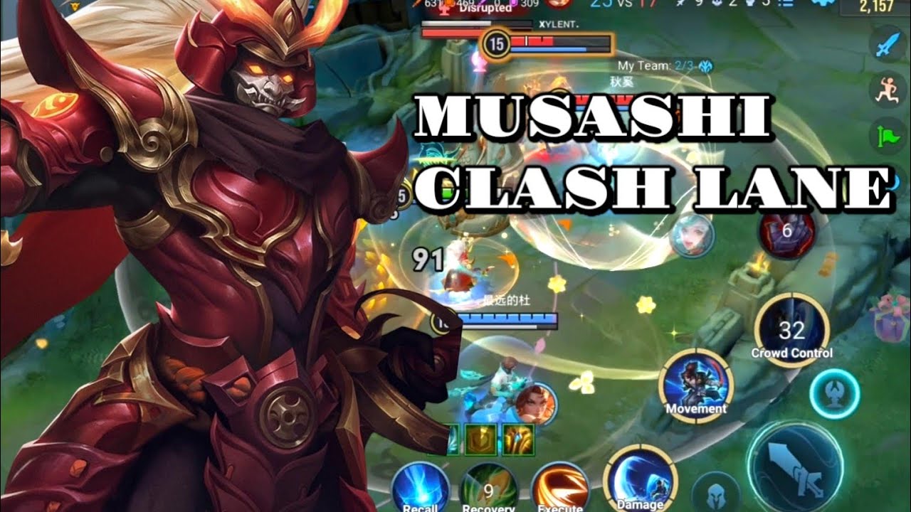 BEST WAY TO PLAY CLASH LANE MUSASHI - YouTube