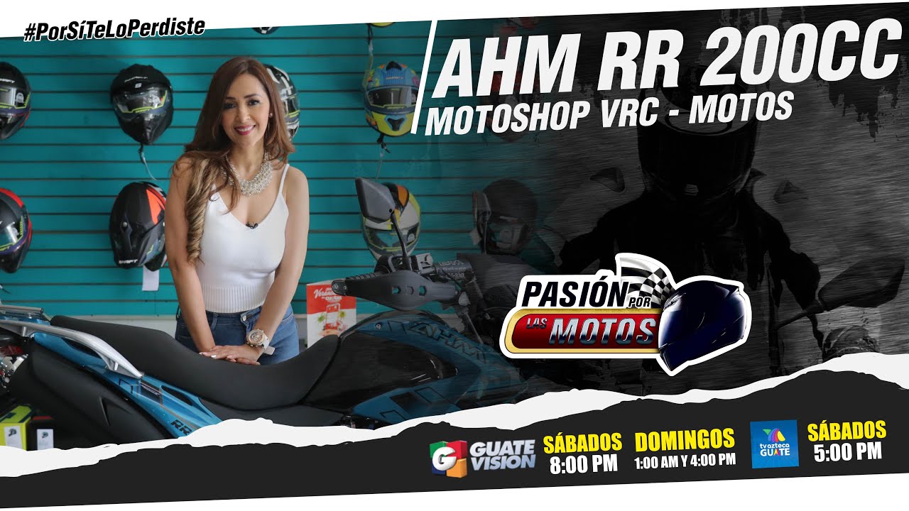 Pasión por las Motos, AHM RR200 - YouTube
