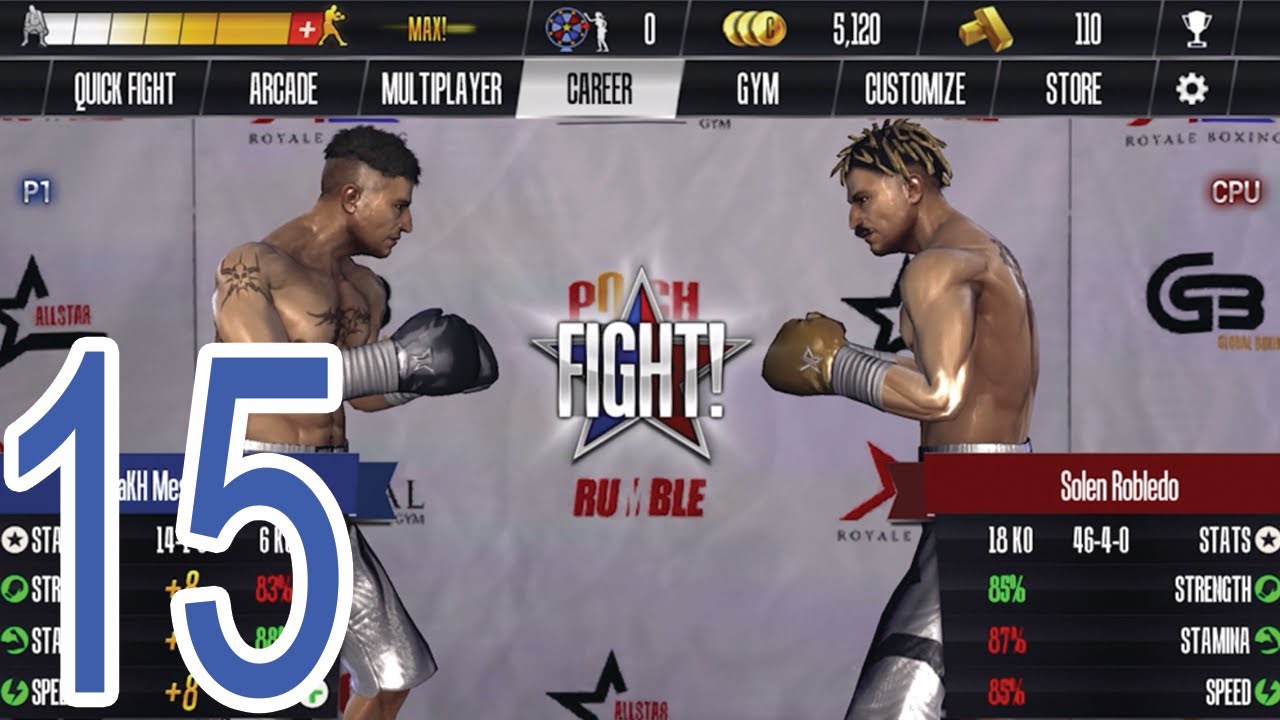 TraKH Messang vs Solen Robledo | Boxing Career | Real Boxing Gameplay ...