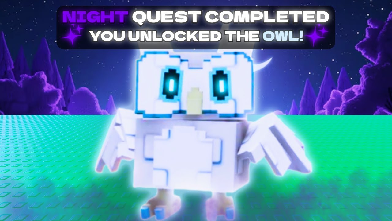 I Unlocked the OWL in Roblox Grow A Garden.. - YouTube