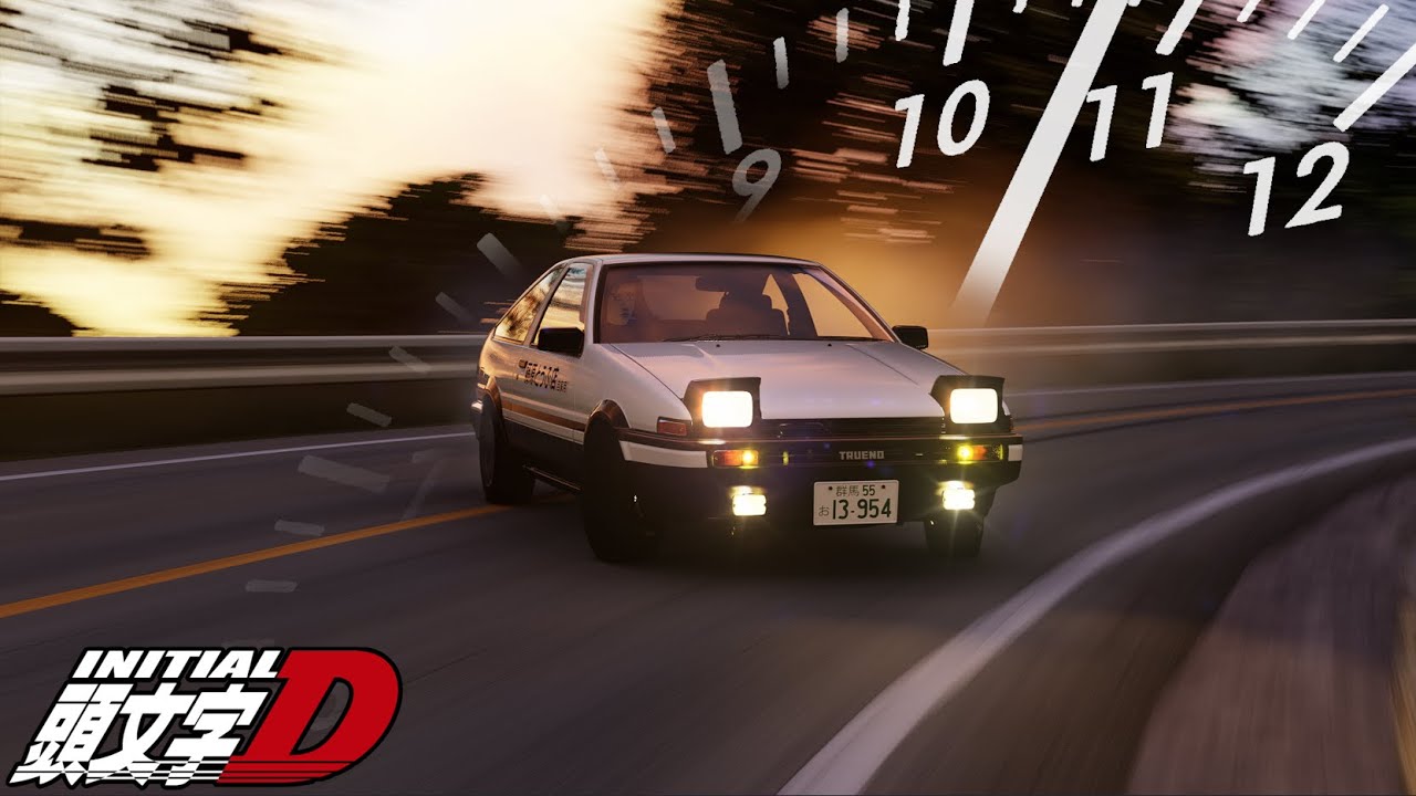 Up to 11,000 RPM | Initial D - YouTube