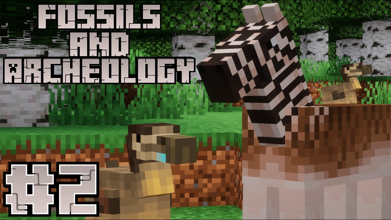 Dodo Bird and Quagga - Minecraft Fossils and Archeology | Ep2 - YouTube