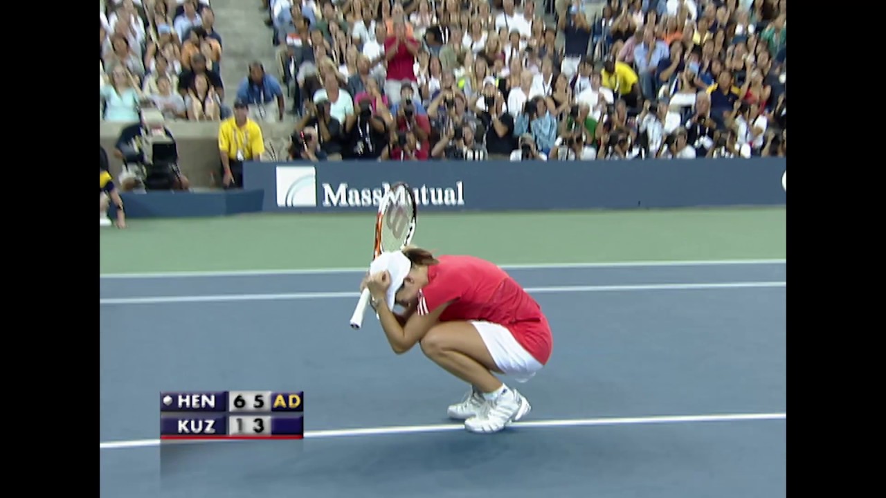 Throwback Thursday: Justine Henin Wins 2007 US Open - YouTube