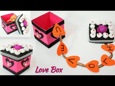 Love Box Card | Greeting Cards Latest Designs Handmade | Love You Card ...
