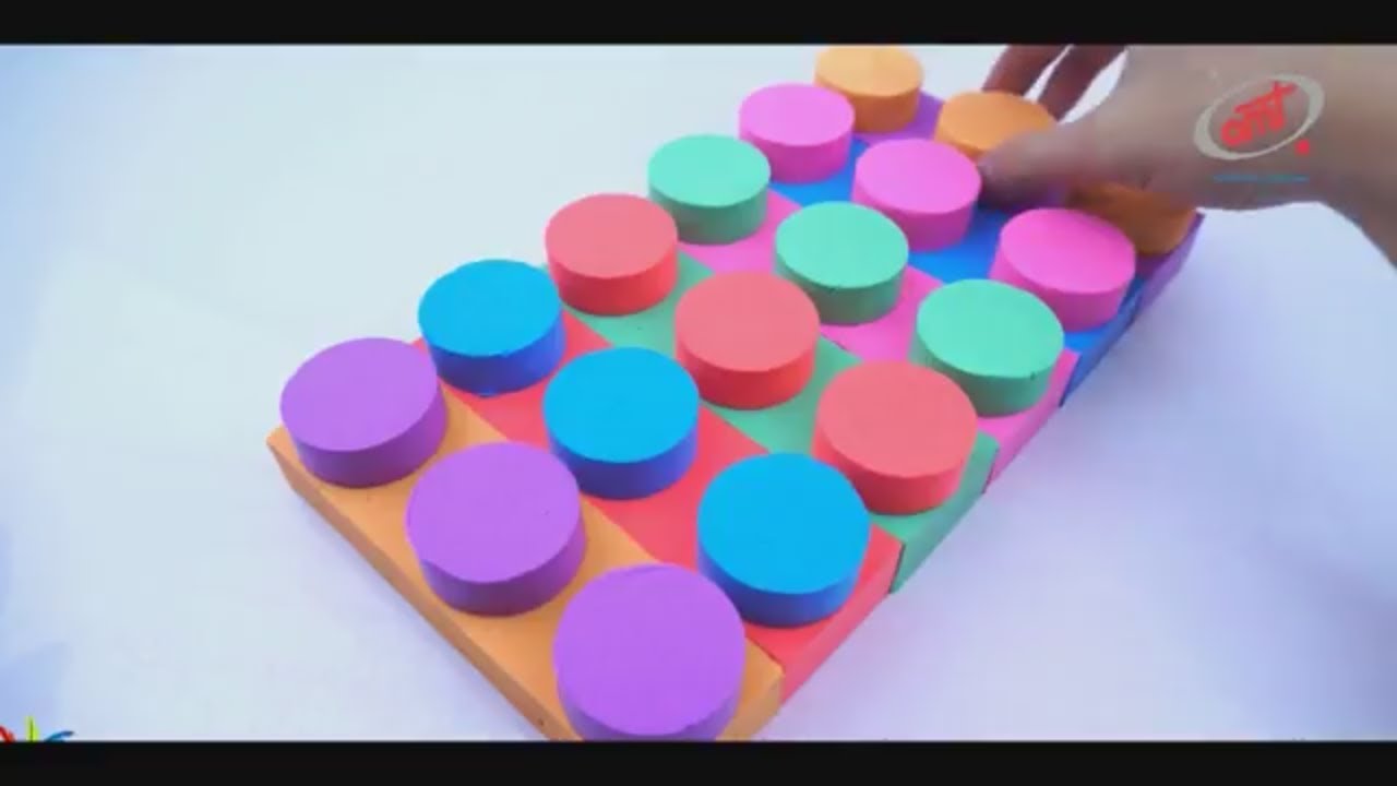 Learn the colors of clay - YouTube