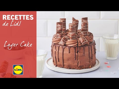 La recette du layer cake | Lidl France - YouTube