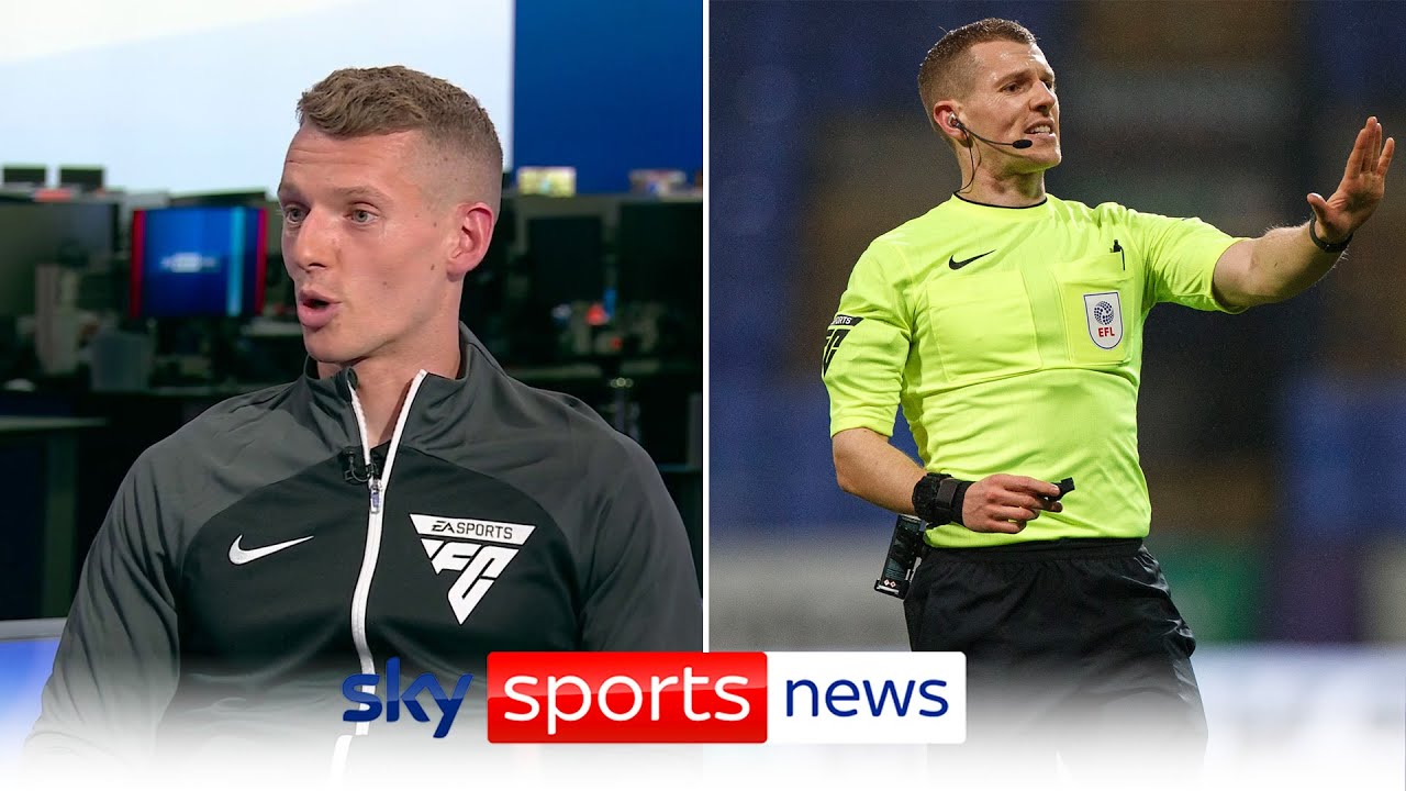 'Player behaviour has improved' | EFL referee Will Finnie says carding ...