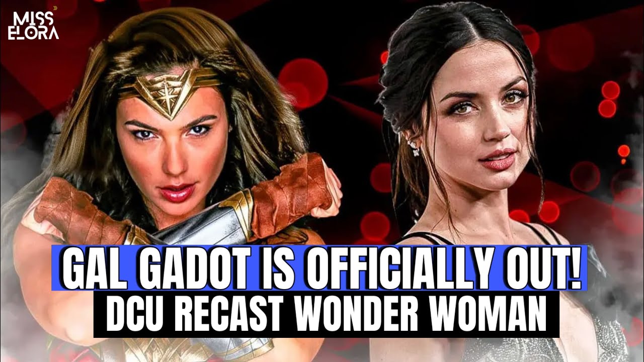 GAL GADOT is officially out as a WONDER WOMAN | DCU RECAST Wonder Woman ...