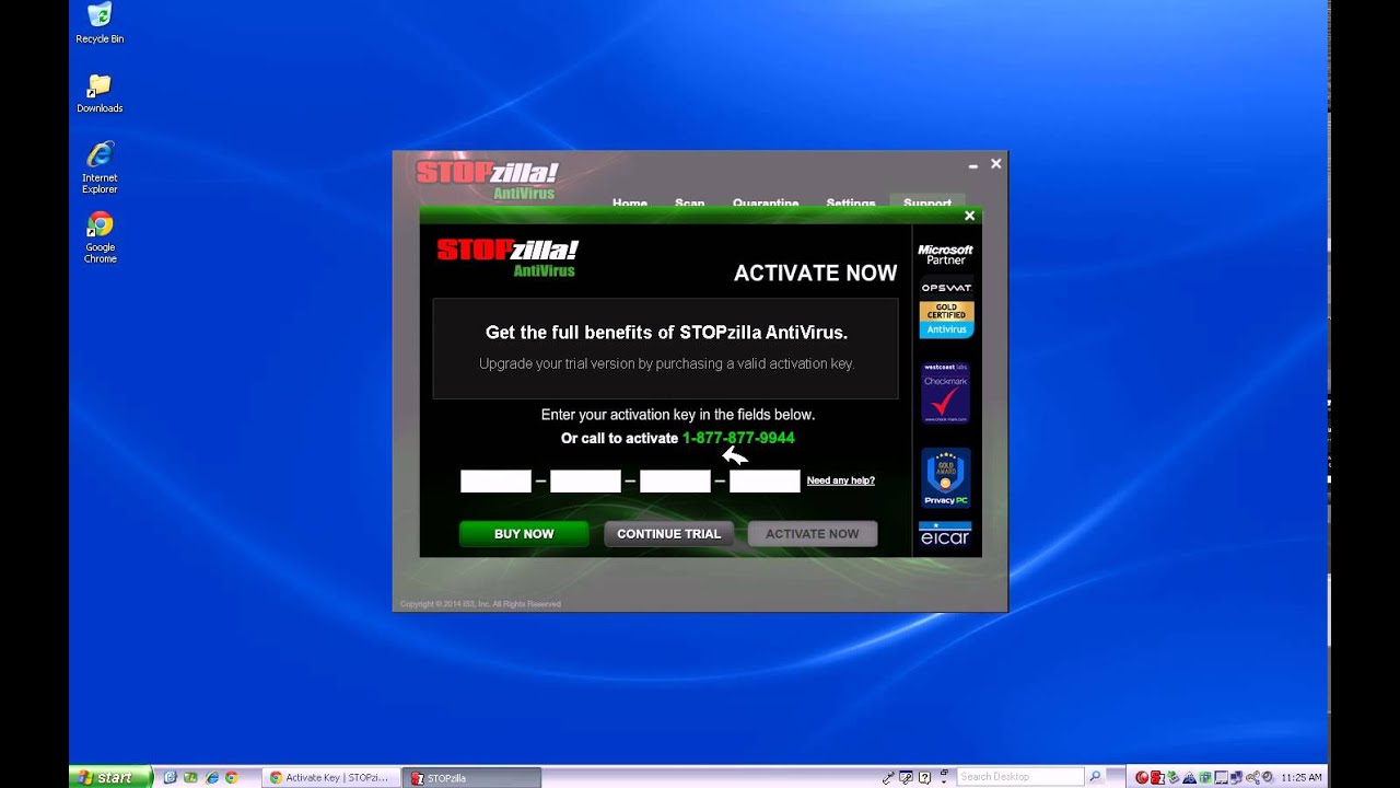How to register and activate iS3 Stopzilla AntiVirus - YouTube
