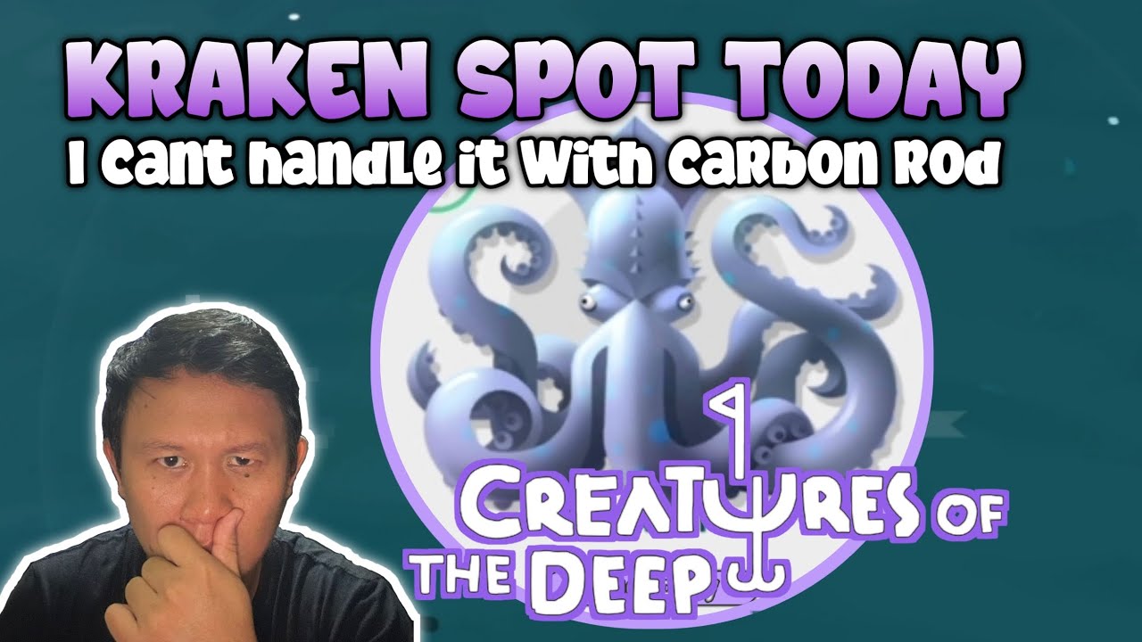 KRAKEN SPOT TODAY July 8th 2023 CARBON ROD GOES LIKE ROLLER COASTER 🔥😭 ...