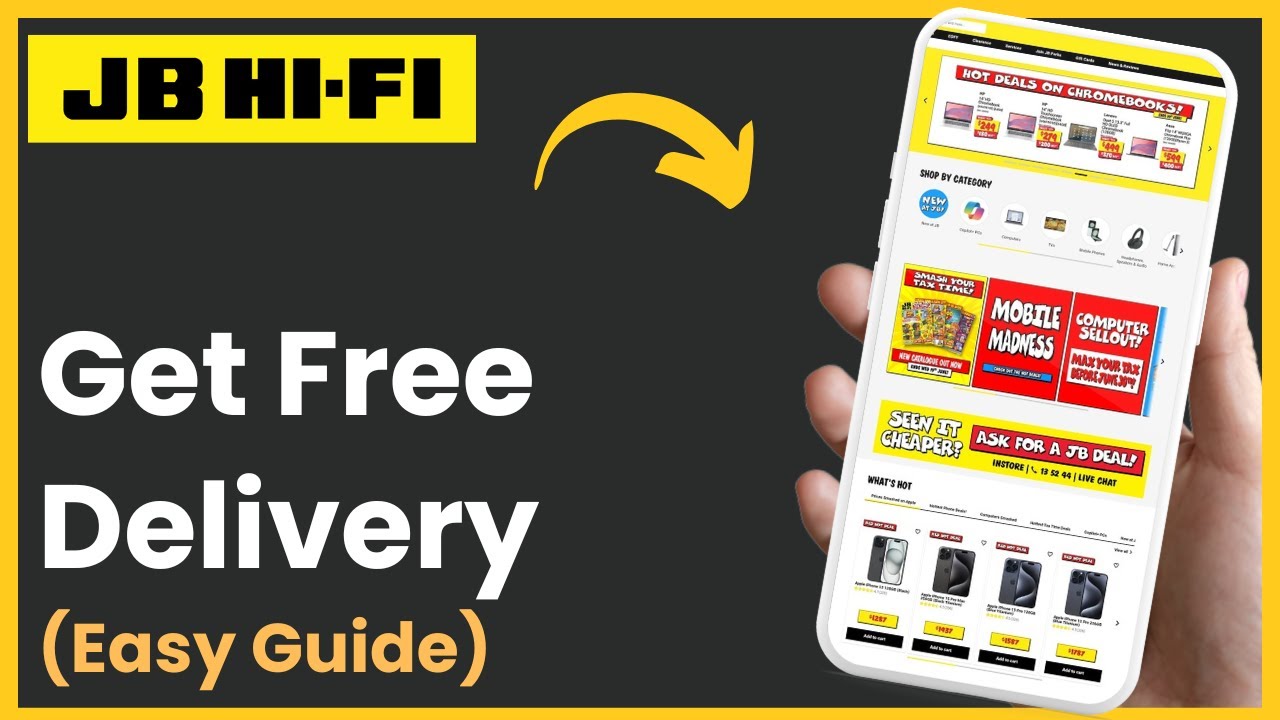 How To Get Free Delivery On JB Hi-Fi - YouTube