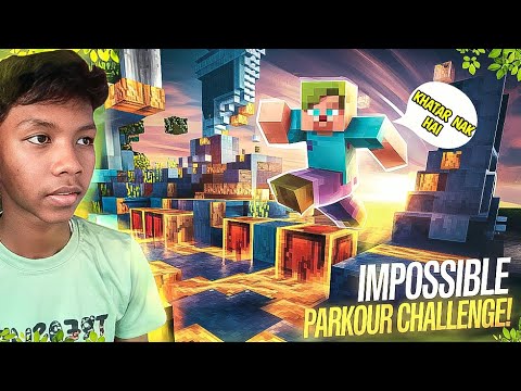 Insanity Mode! Parkcour Challenge in Minecraft ! 😫 [PART 2] - YouTube