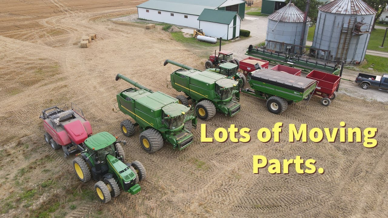 Family Farm Makes Straw (60,000lbs/hr!!!) - YouTube