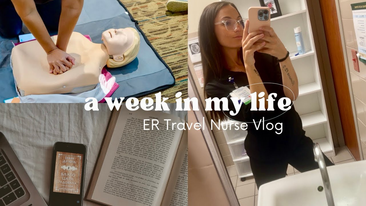 ER Nurse Vlog - a week in my life // back to back 12 hour shifts! - YouTube