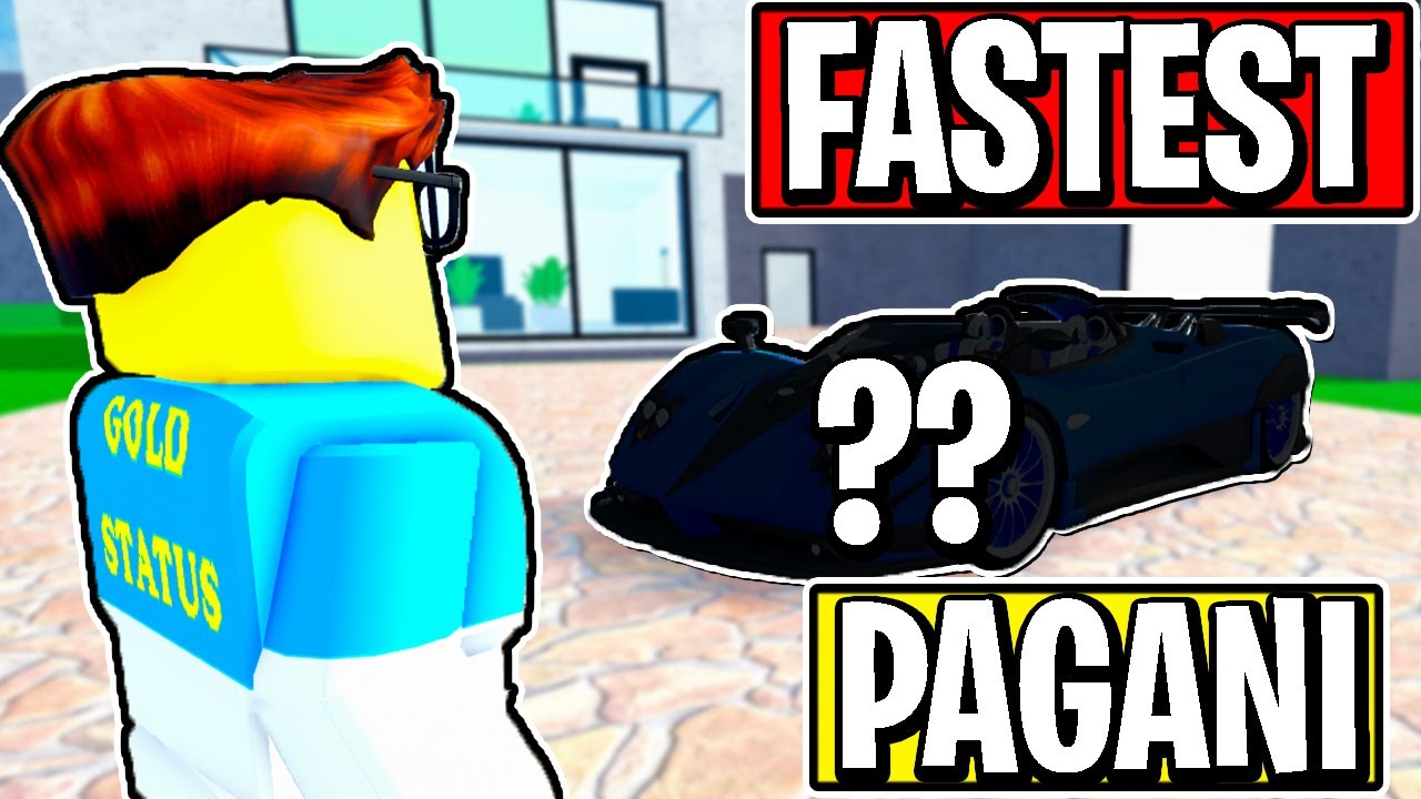 THIS IS THE FASTEST PAGANI IN ROBLOX CDT... - YouTube