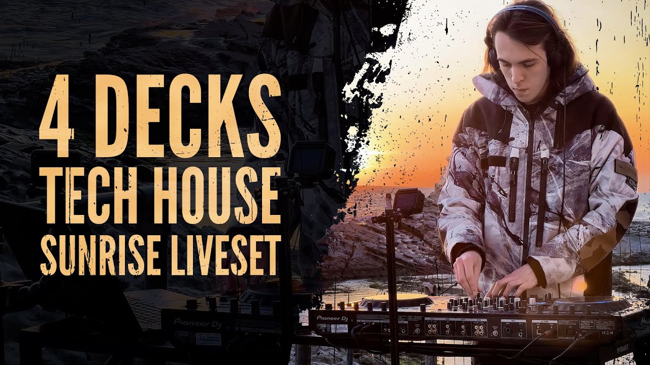 Tech House at Sunrise - 4 Decks Live Mashup Mix by DJ GetBack - YouTube