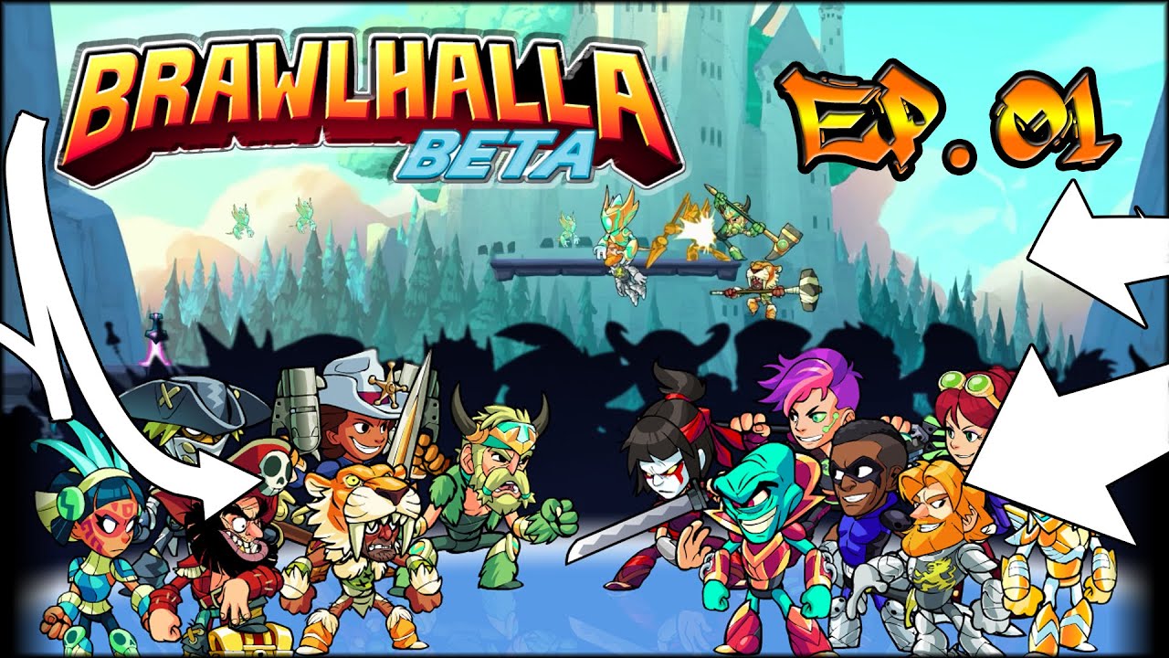 First Hour | Brawlhalla #1 - Close Beta Key Giveaway [Gameplay german ...