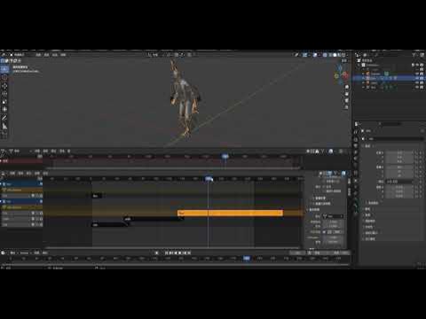 How to combine and edit Mixamo Animations in Blender - YouTube