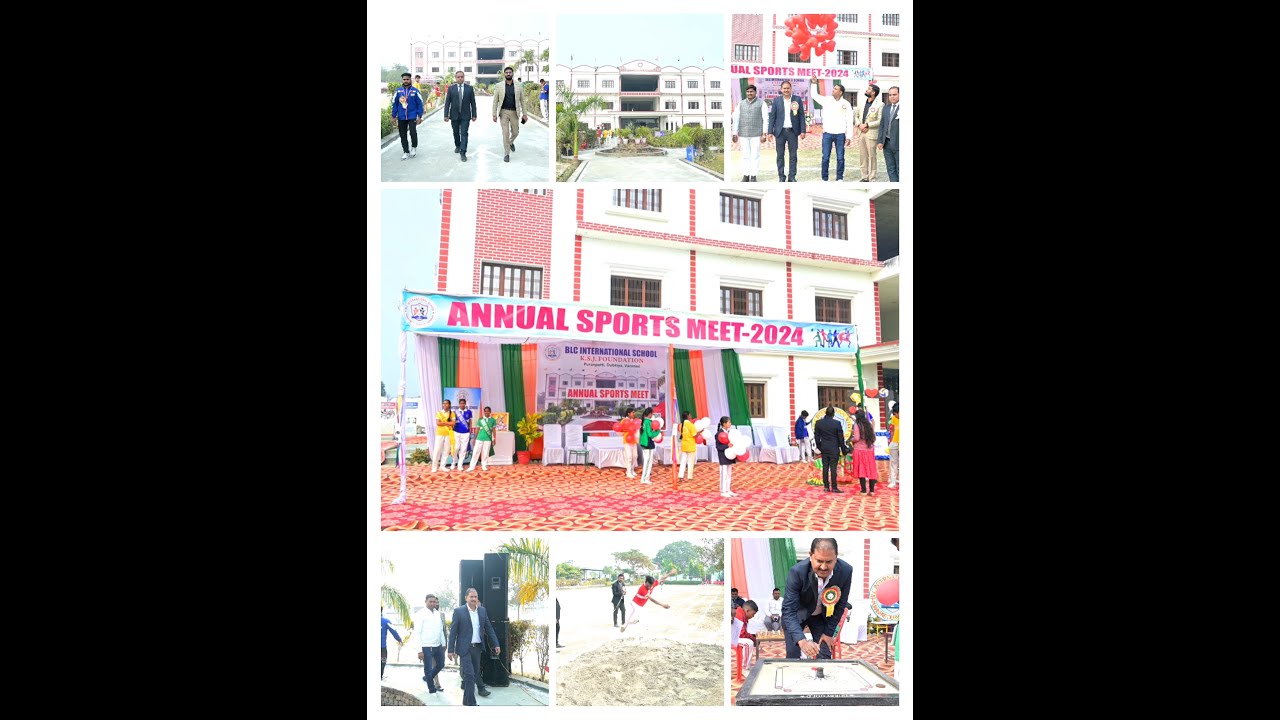 Annual Sports Meet - 2024 in BLC INTERNATIONAL SCHOOL - YouTube