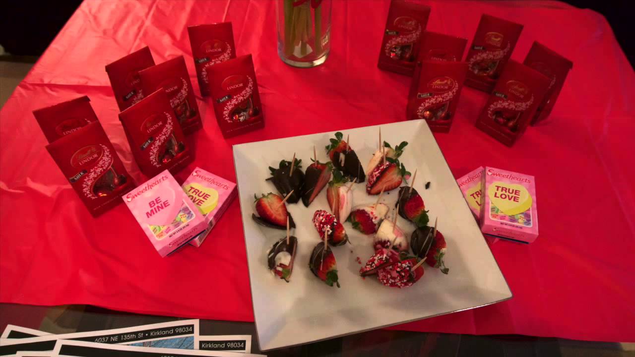 Valentine's Day Open House Set Up - YouTube