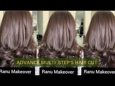 Advance Multi Step Haircut || Step By Step || Haircut || Haircut ...