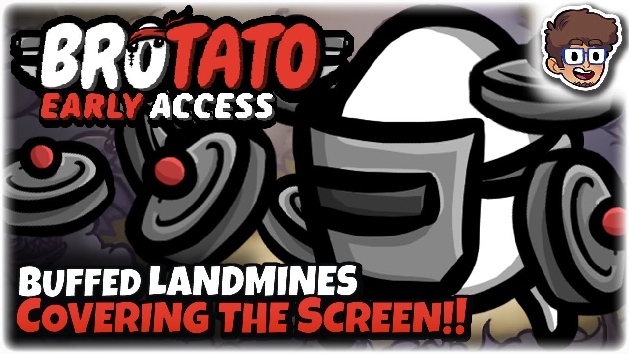 Buffed Landmines COVERING THE MAP!! | Brotato: Early Access - YouTube