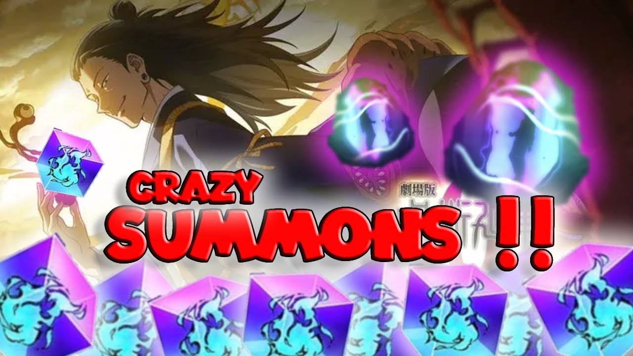 THIS GAME LOVES ME TODAY?! | GETO SUMMONS ! | JJK PHANTOM PARADE - YouTube