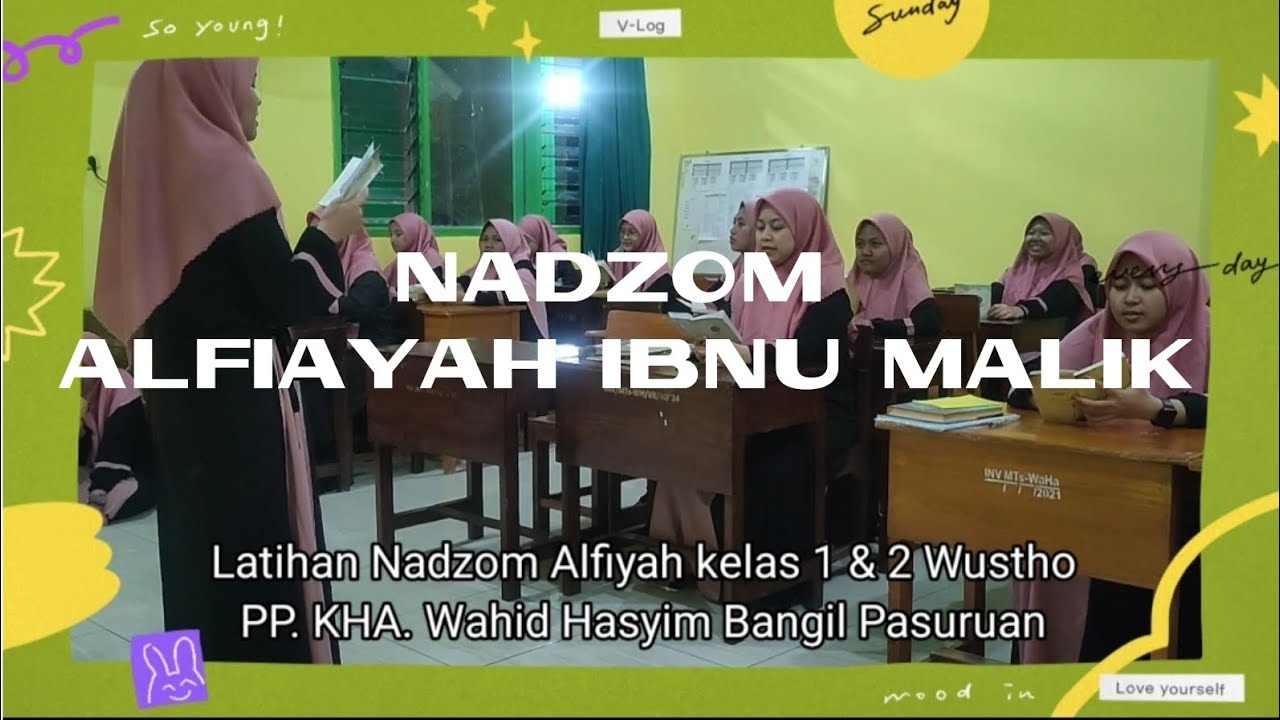 Nadzom Alfiyah Ibnu Malik | belajar nahwu dengan nadzom alfiyah ibnu ...