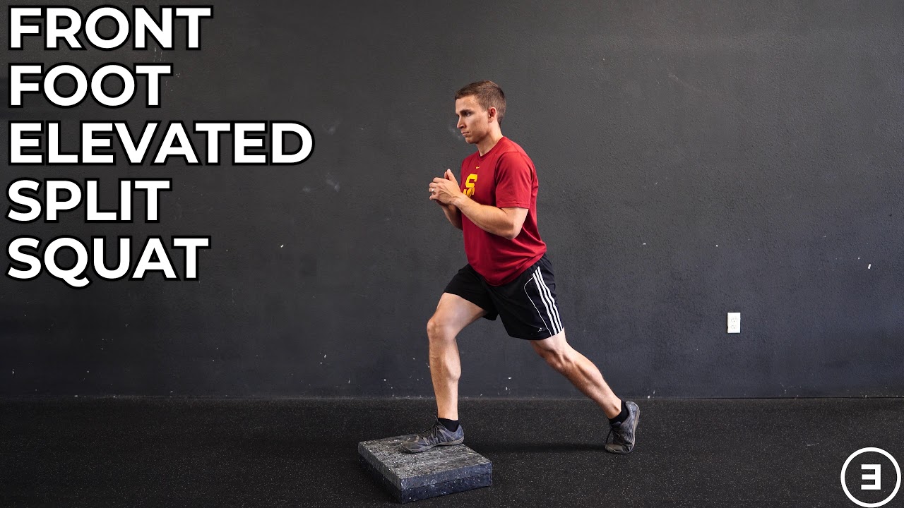 Front Foot Elevated Split Squat - YouTube