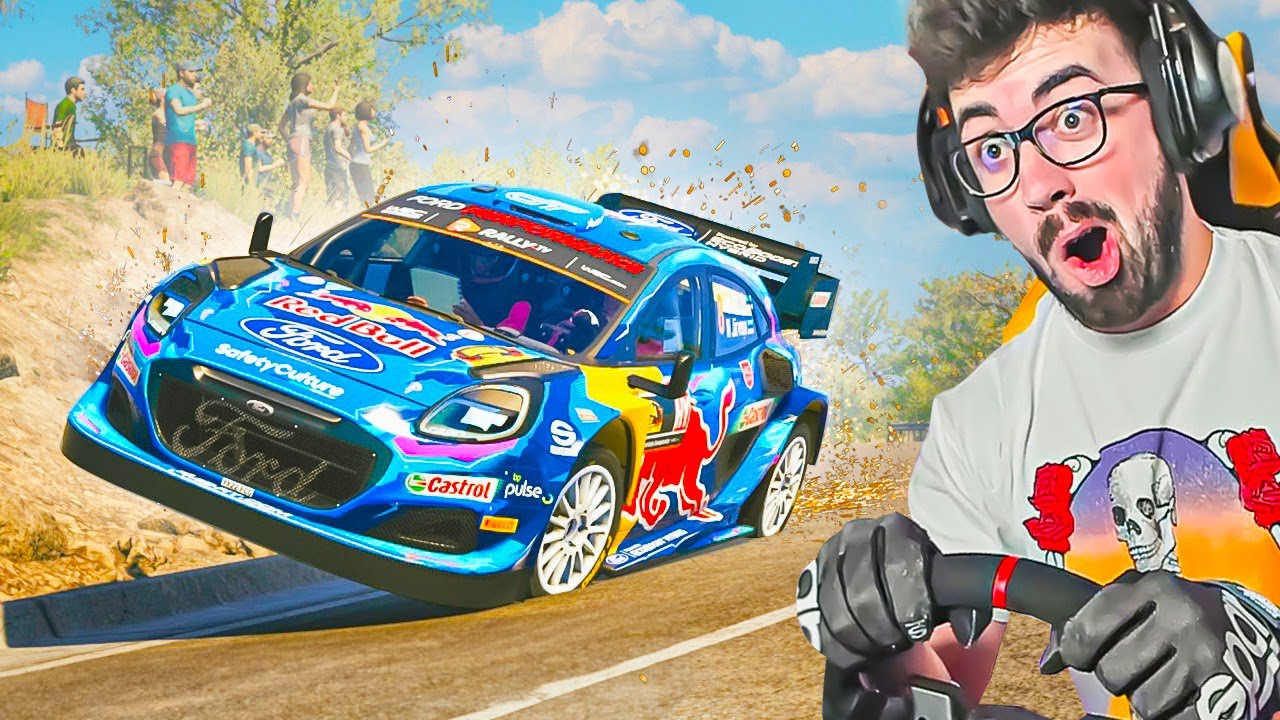 MI PRIMERA VEZ EN UN RALLY OFICIAL EN EA WRC 23 😍 - YouTube