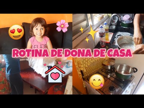 ROTINA DE DONA DE CASA 🏠 | MANUTENÇÃO DIÁRIA 🤍|ALMOÇO GOSTOSO 😋