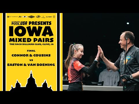 Connor & Cousins vs Easton & Van Boening | Final | Iowa Mixed Pairs
