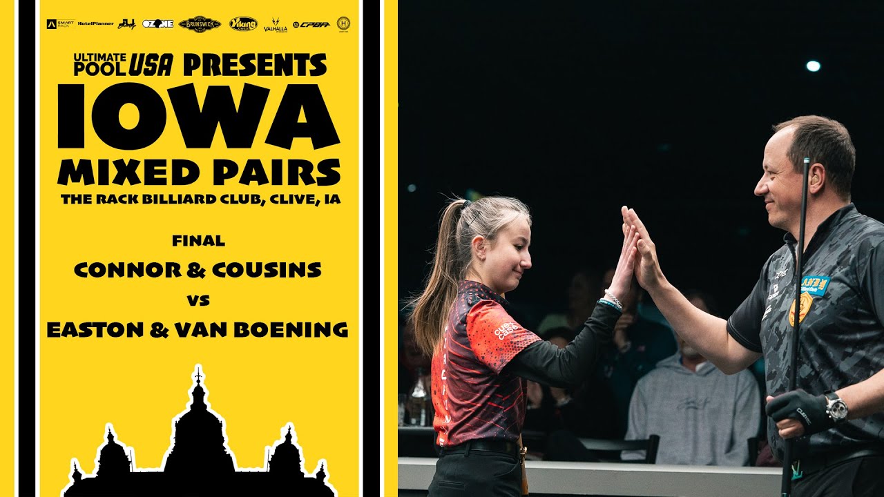 Connor & Cousins vs Easton & Van Boening | Final | Iowa Mixed Pairs ...