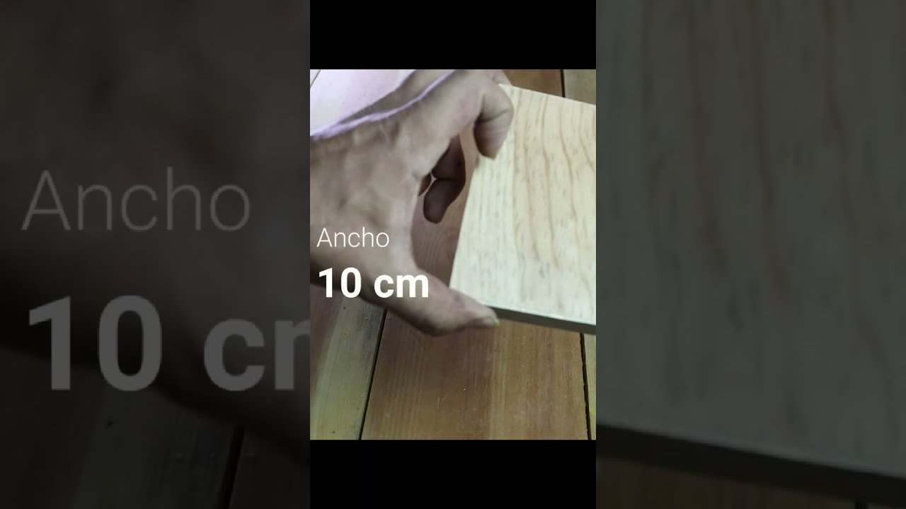 TAMAÑOS Y GROSOR DE MADERA | Carpintería - YouTube