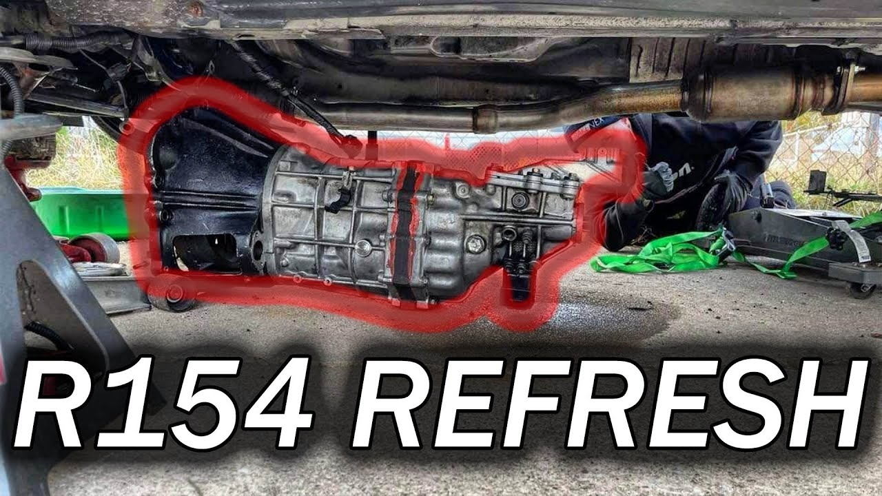 Removing The R154 To Be Rebuilt - YouTube