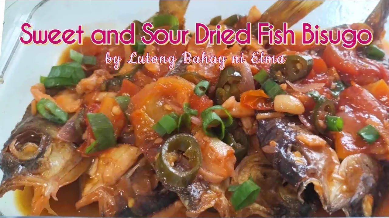Sweet and Sour Dried Fish Bisugo | Lutong Bahay ni Elma - YouTube