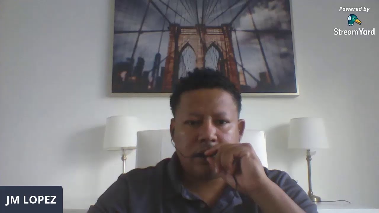 JM LOPEZ TV SHOW-PROBANDO LA PLATAFORMA CON SANDY JOEL - YouTube