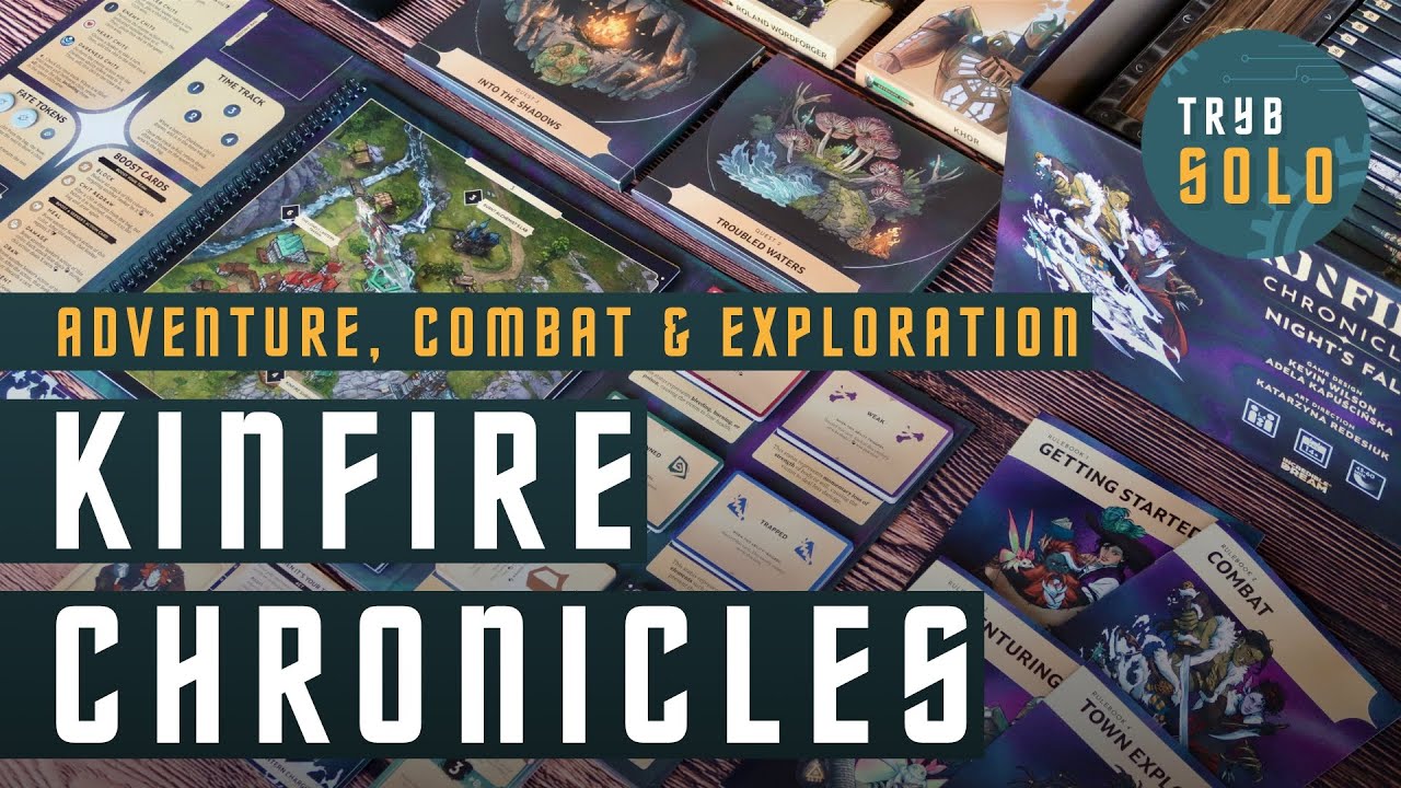 🇬🇧 Kinfire Chronicles: Night's Fall | how to play and review - YouTube