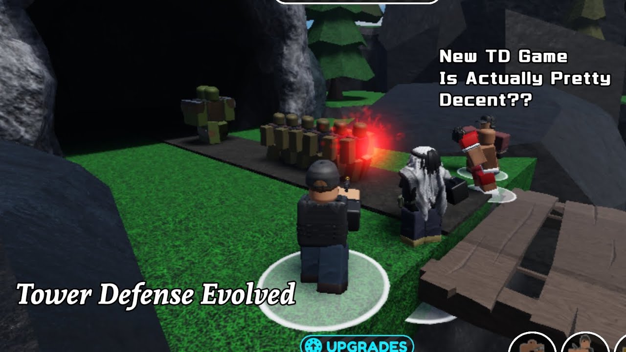 A Brand New TD Game That's Decent?!? | Tower Defense Evolved {ROBLOX ...