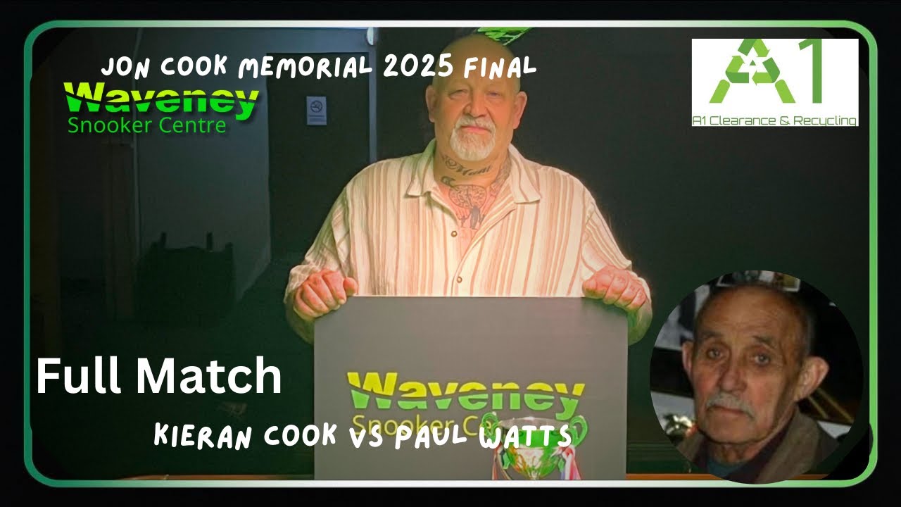 John Cook Memorial Finale Kieran Cook VS Paul Watts - YouTube